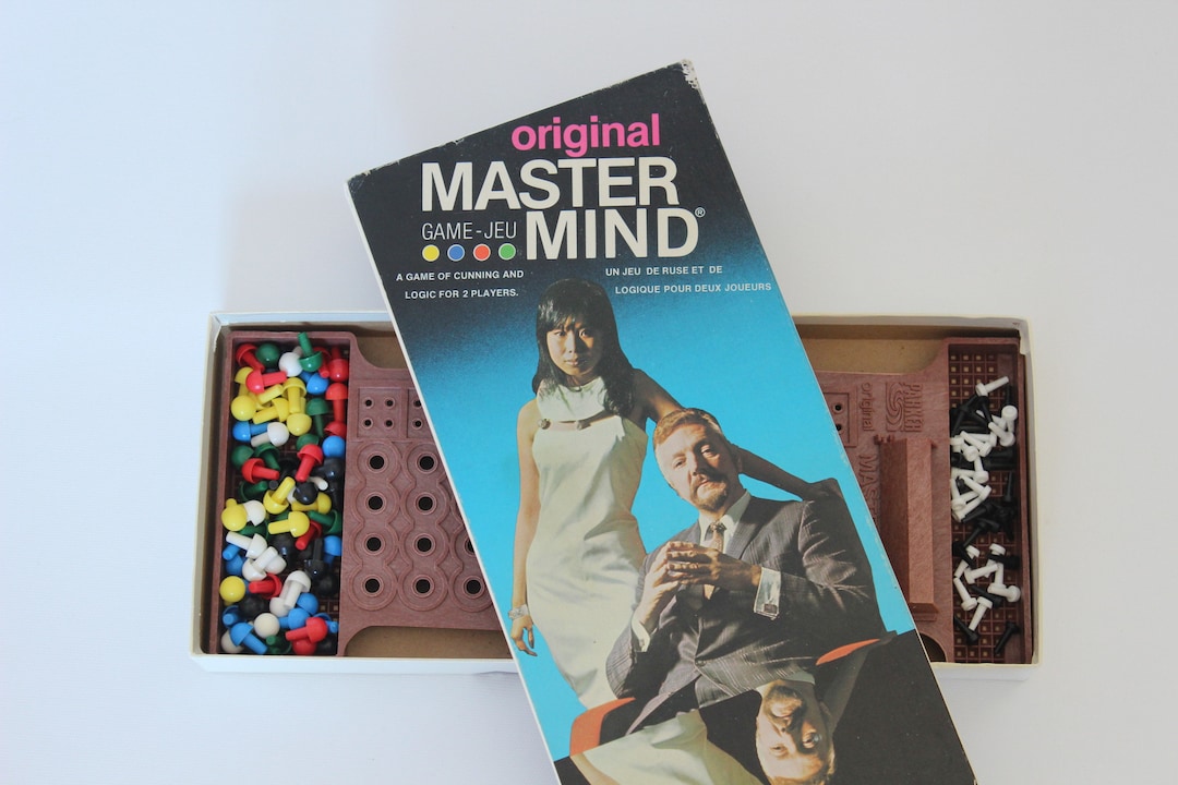 Complete! Original MASTER MIND Game, Vintage Board Game, Parker ...
