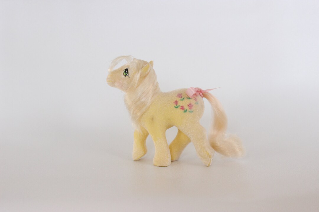 Lovely POSEY! Vintage "my Little Pony" G1, "so Soft Ponies", 1986, Made ...