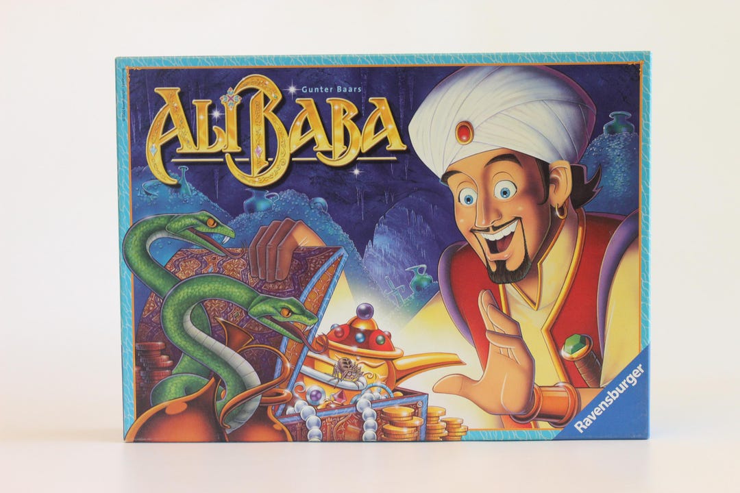 Complete! ALI BABA - Open Sesame, 2002, Vintage Board Game ...