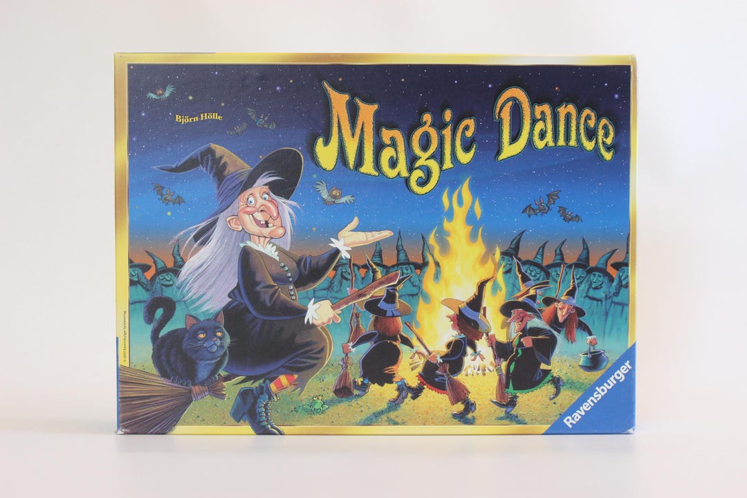 Complete! MAGIC DANCE, Vintage Board Game by RAVENSBURGER, Made in ...