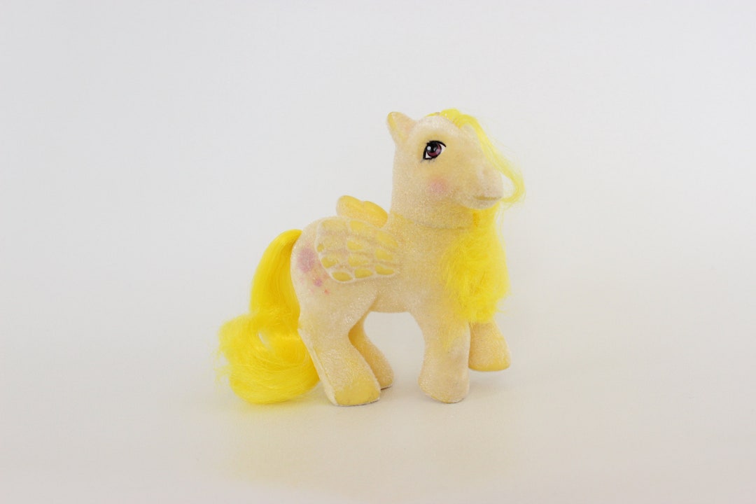 LOFTY! Vintage "my Little Pony" G1, "so Soft Ponies", 1986, Made in ...