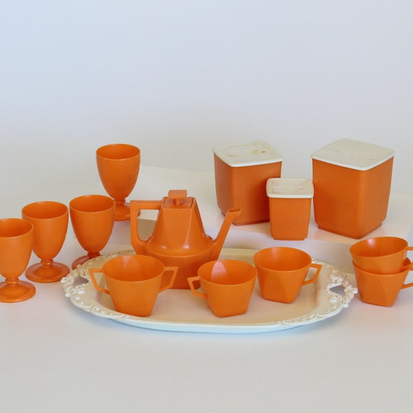 Plastic Tea Set - Etsy