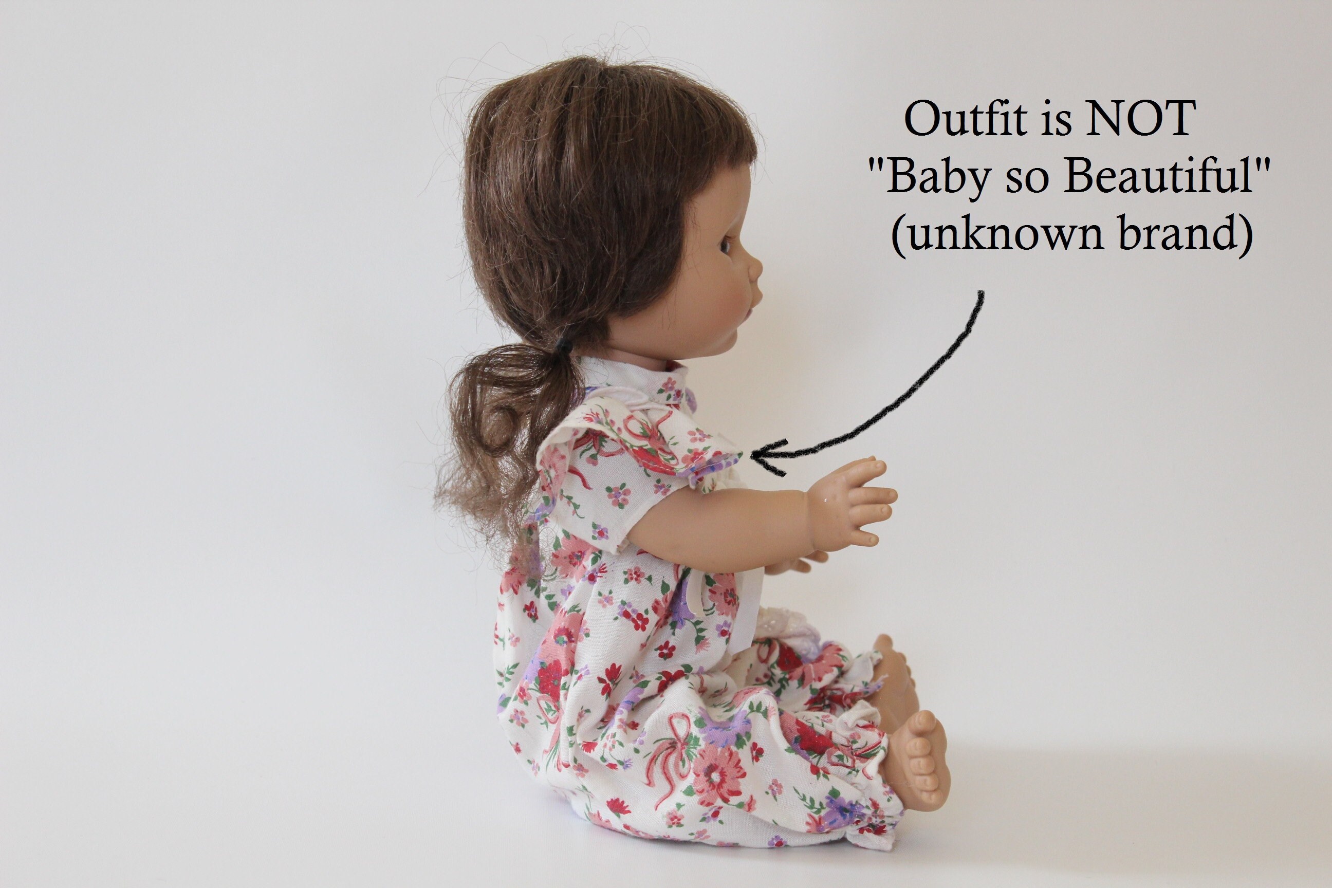 Lovely Brunette BABY so BEAUTIFUL Vintage Doll BSB Doll | Etsy