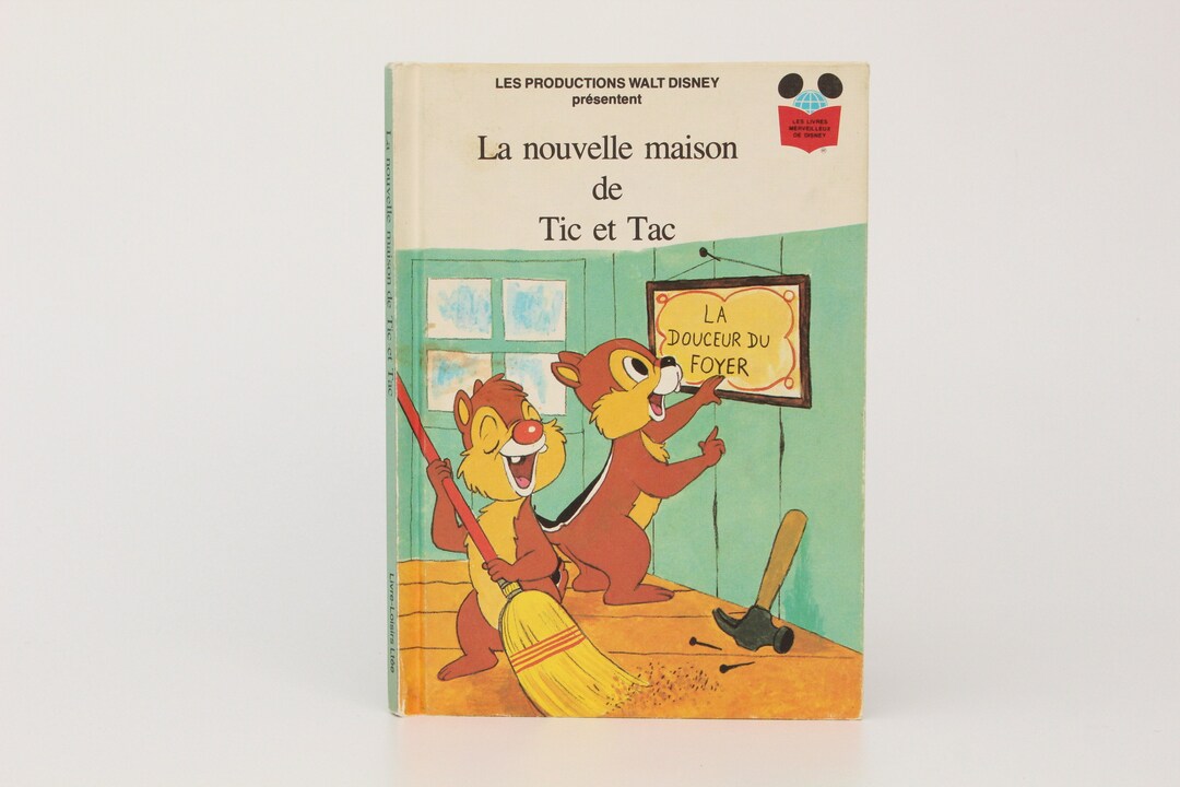 La Nouvelle Maison De TIC Et TAC, Vintage FRENCH Disney Book, Édition ...