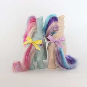 SWEET Stuff & GINGERBREAD! Vintage "my Little Pony" G1, "twinkle Eyed ...