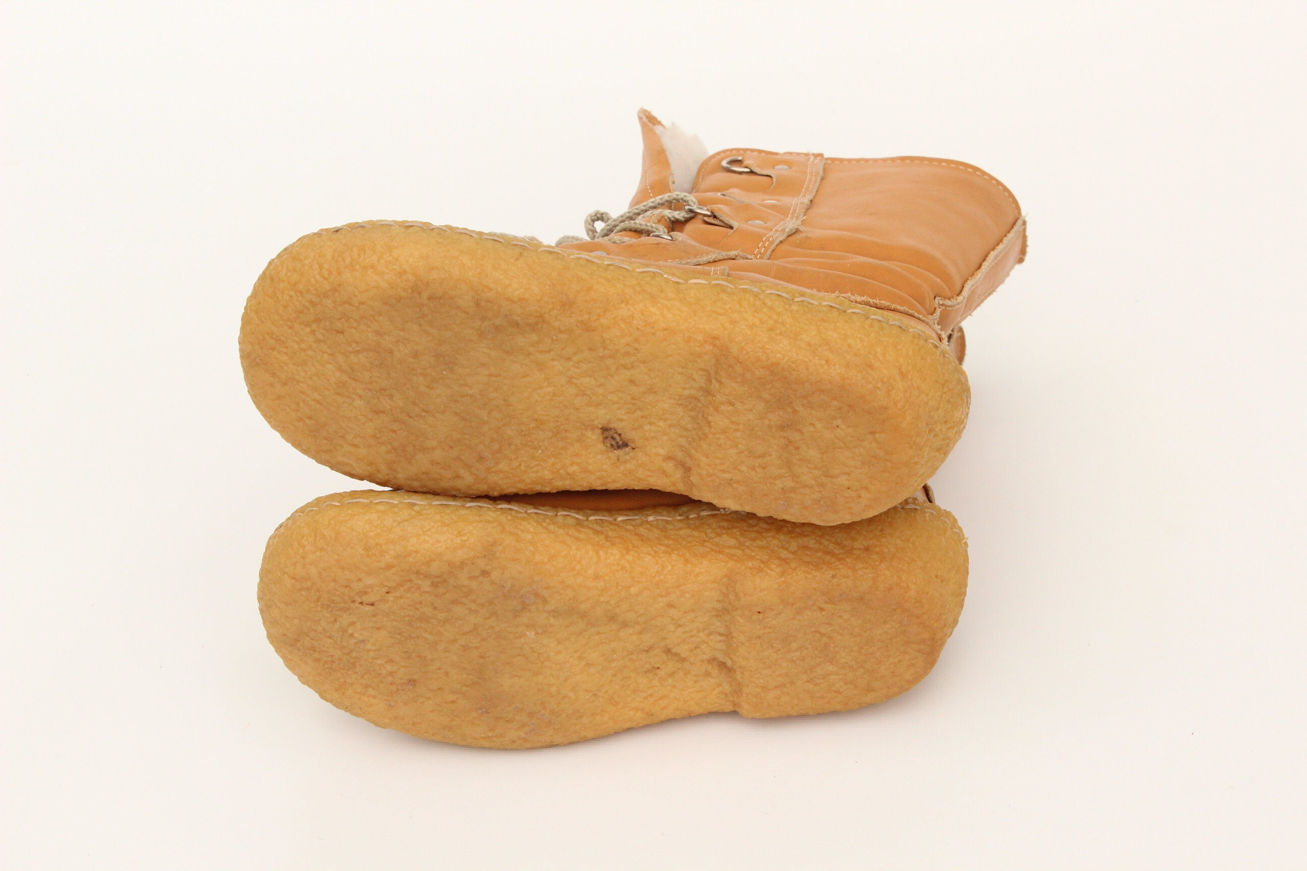 Women's 5,5 - Vintage Mukluks Winter Boots, Leather Moccasins, Cherokee ...