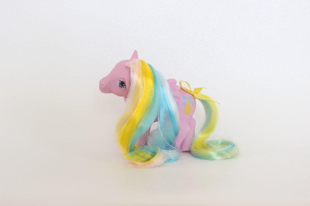 Splendid CURLY Locks! Vintage "my Little Pony" G1, "brush'n Grow Ponies ...