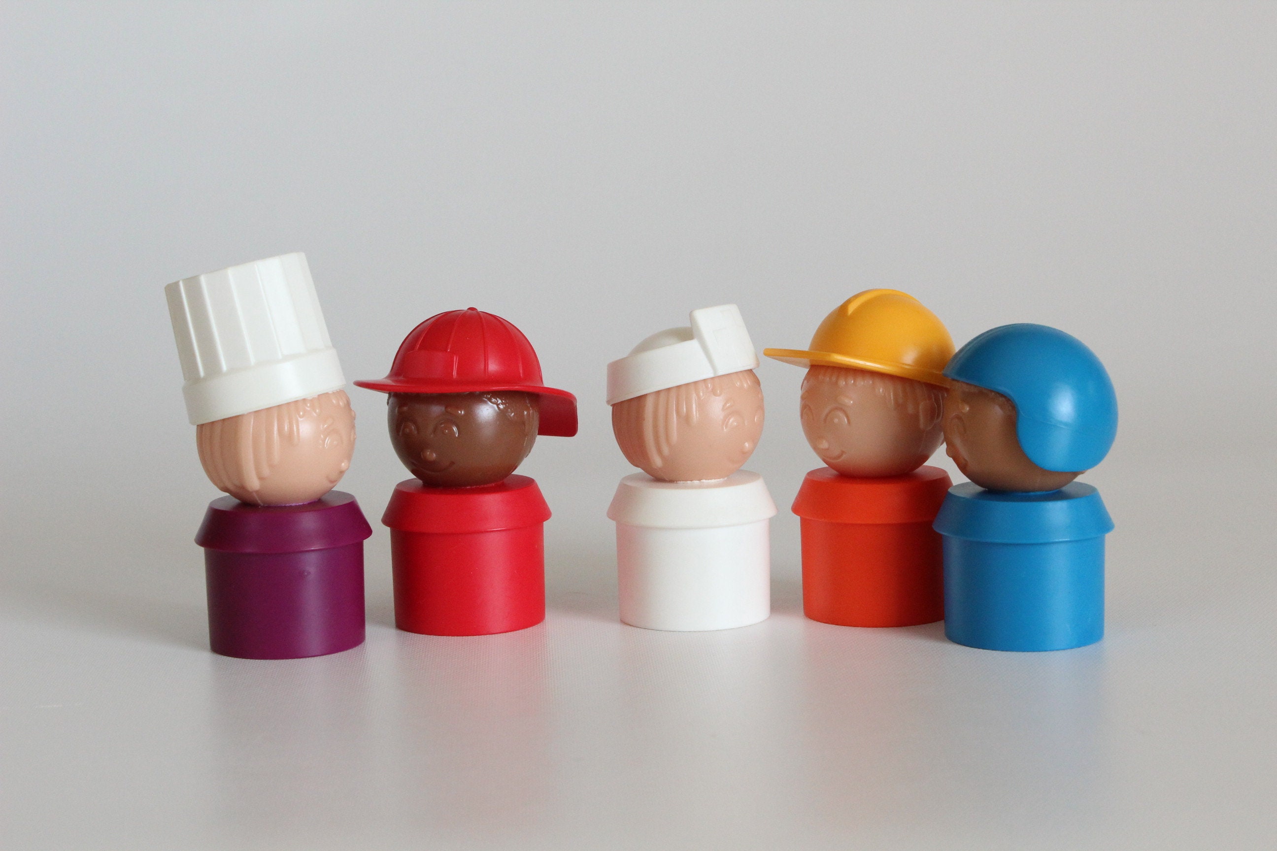 BEAUTIFUL Set of 5 TUPPERWARE figures Vintage Tuppertoys | Etsy