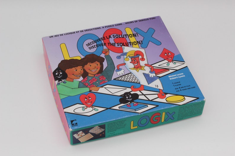 LOGIX Educational game by Michel and Robert LYONS. | Etsy
