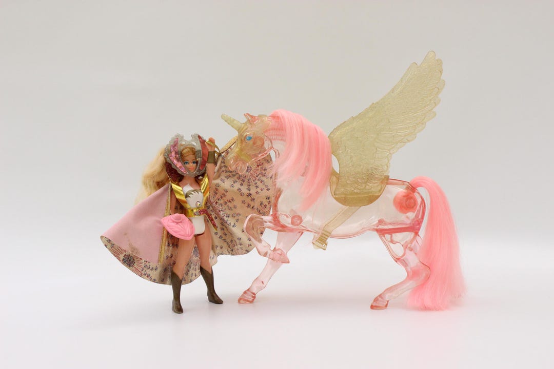 Vintage Starburst She-ra & Crystal Swift Wind ! Set of 2 Vintage She-ra ...