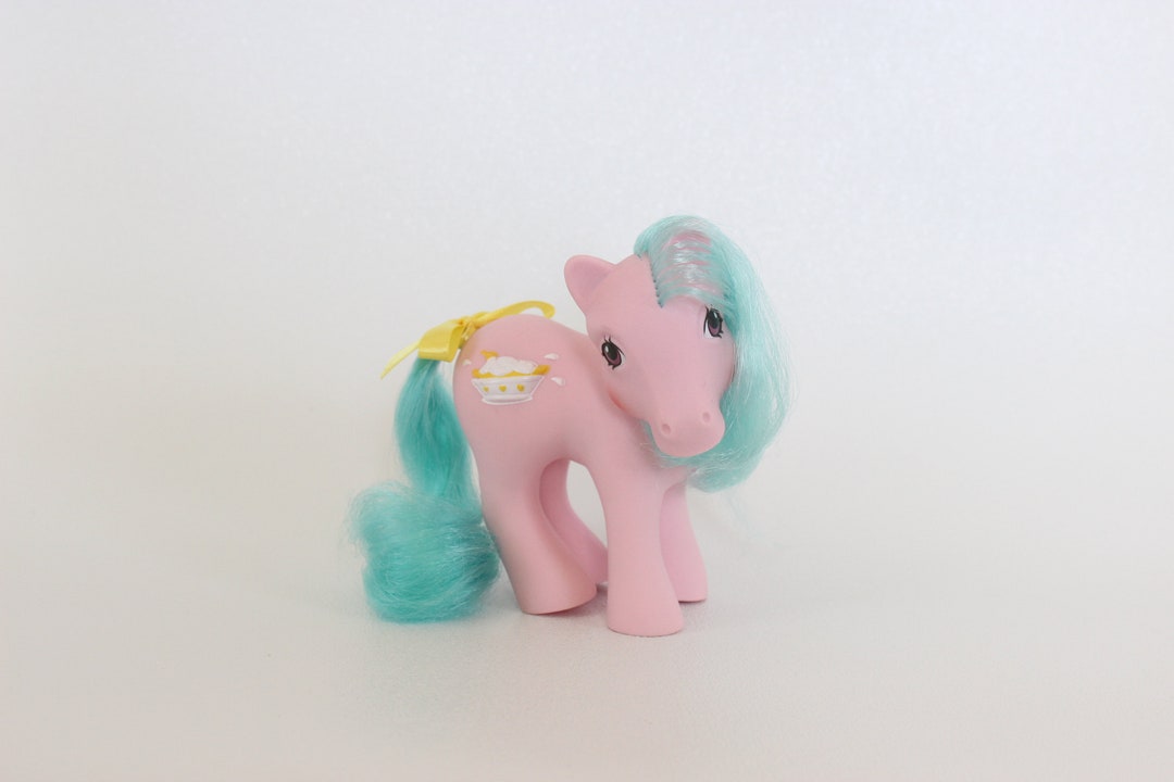 Beautiful BANANA Surprise! Vintage "my Little Pony" G1, "sundae Best ...