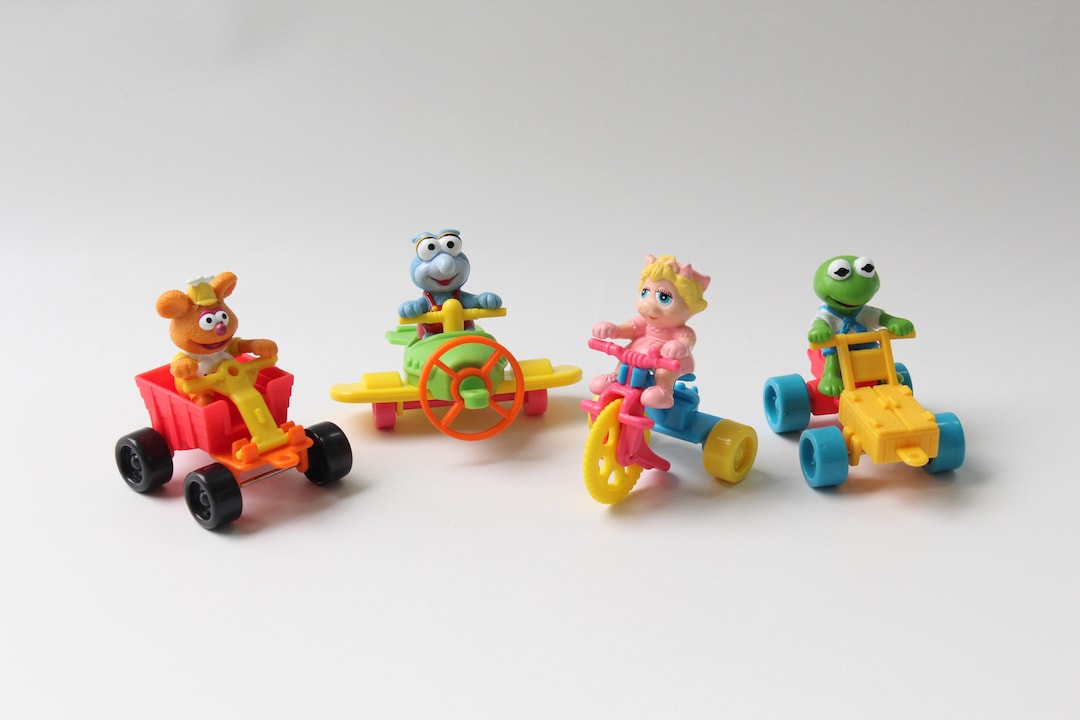 The MUPPET BABIES! Set of 4 Muppet Babies & Vehicles, Vintage Mcdonald ...