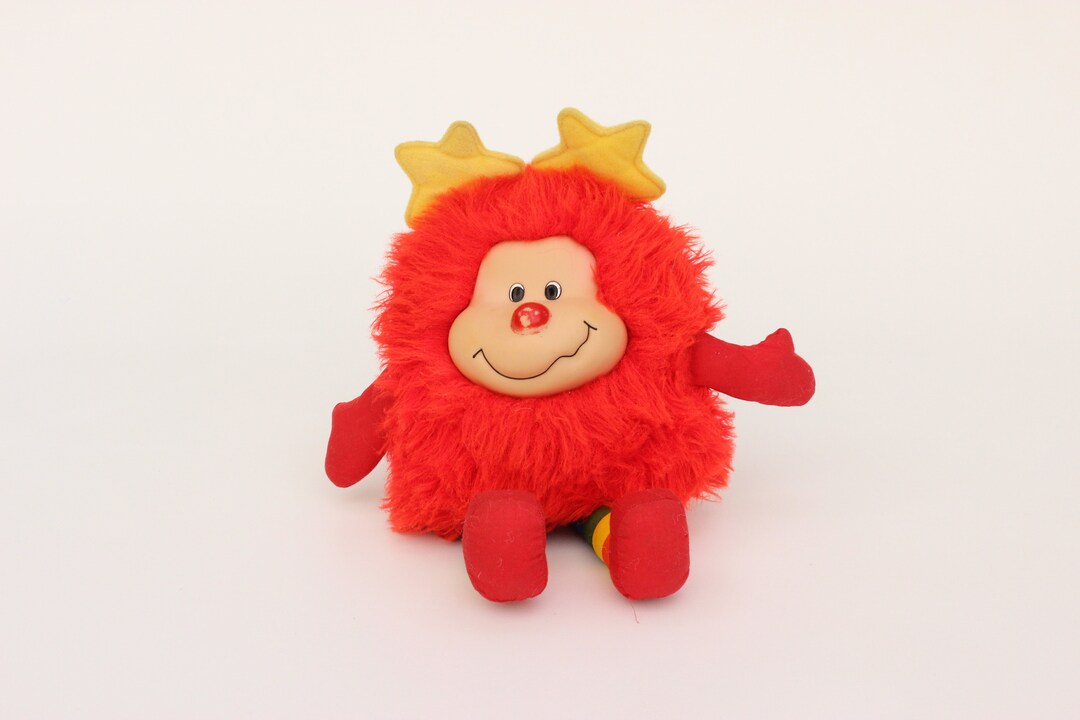Large Vintage ROMEO Sprite - Red RAINBOW BRITE Plush, 12" - 30 Cm ...