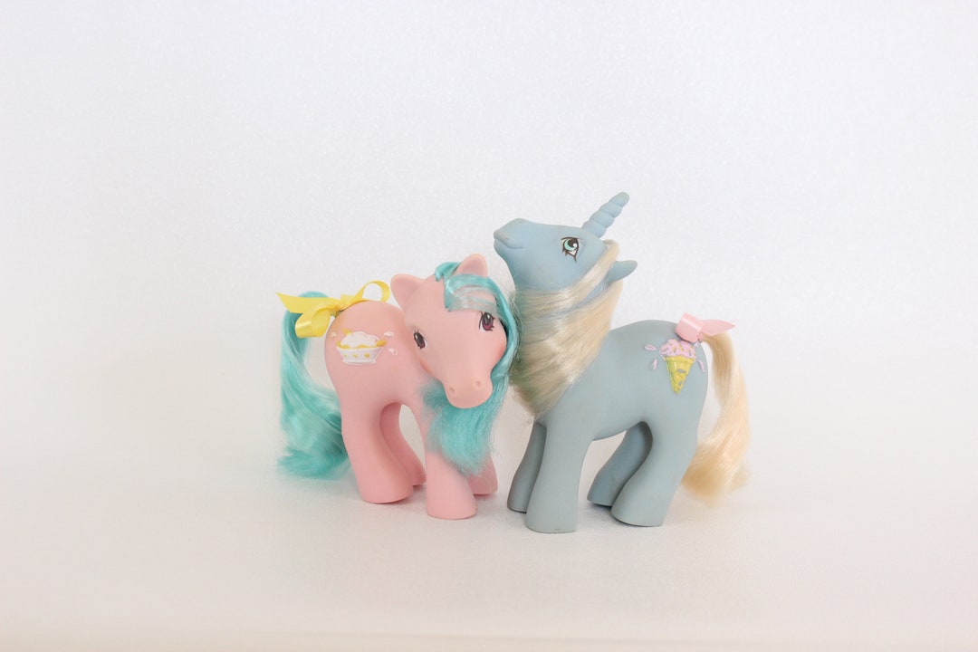 BANANA Surprise & COCO Berry! Set of 2 Vintage "my Little Pony" G1 ...