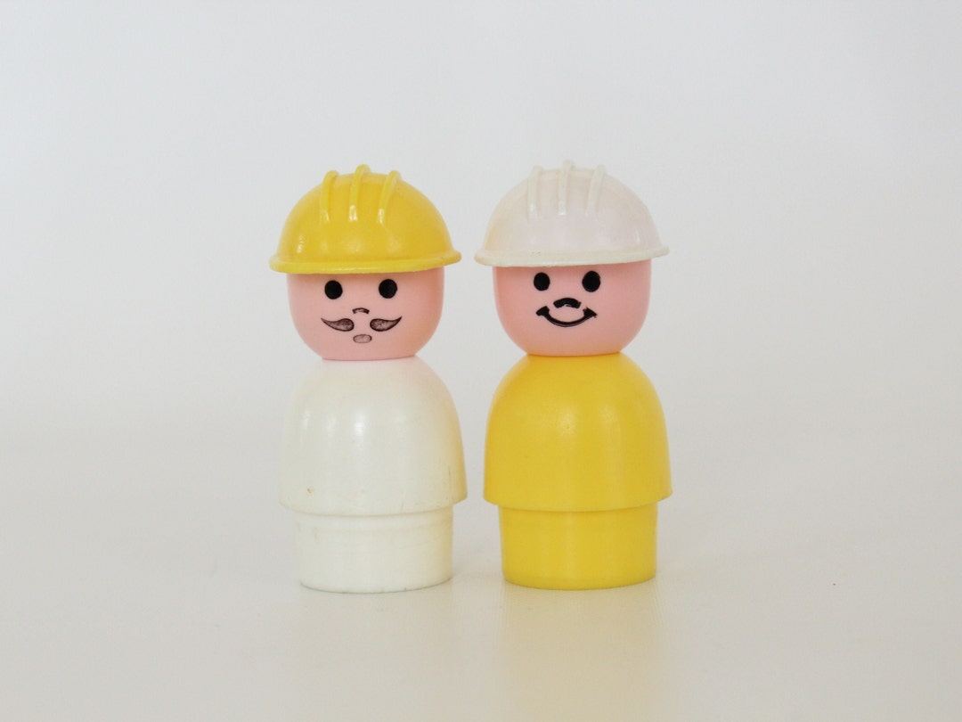 Set of 2 JUMBO Vintage Fisher Price Figures From the #980 ATV Explorer ...