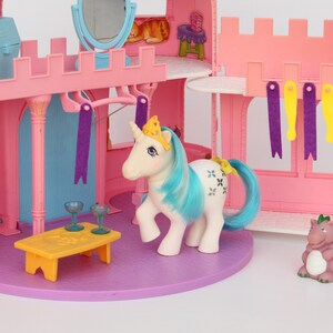 Beautiful my Little Pony Dream CASTLE Vintage Playset, G1 MLP Playset ...