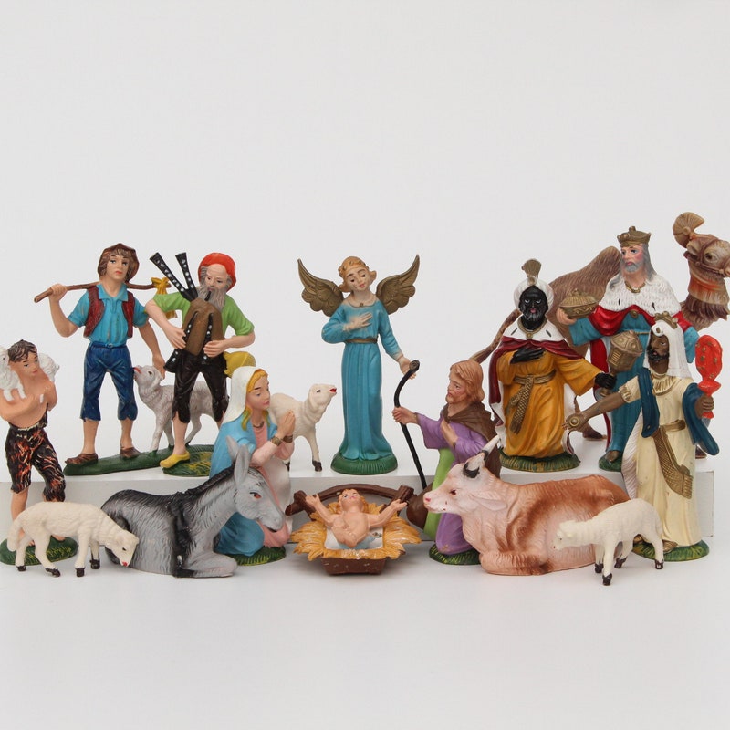 Nativity Set Resin - Etsy