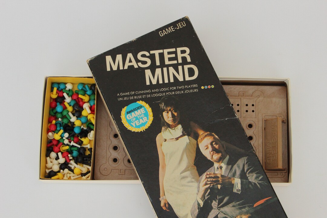 Complete Original MASTER MIND Game, Vintage Board Game, Parker Brothers ...