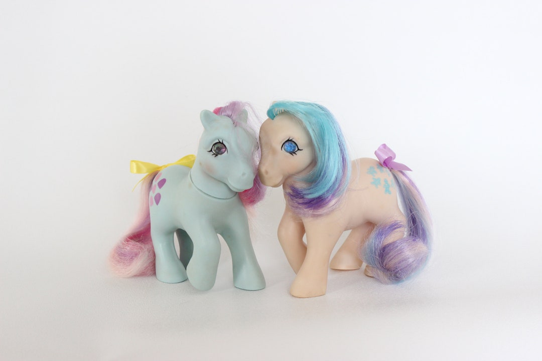 SWEET Stuff & GINGERBREAD! Vintage "my Little Pony" G1, "twinkle Eyed ...