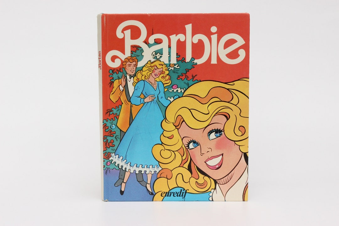 Beautiful! Vintage Hardcover FRENCH Book Featuring BARBIE & Ken's ...