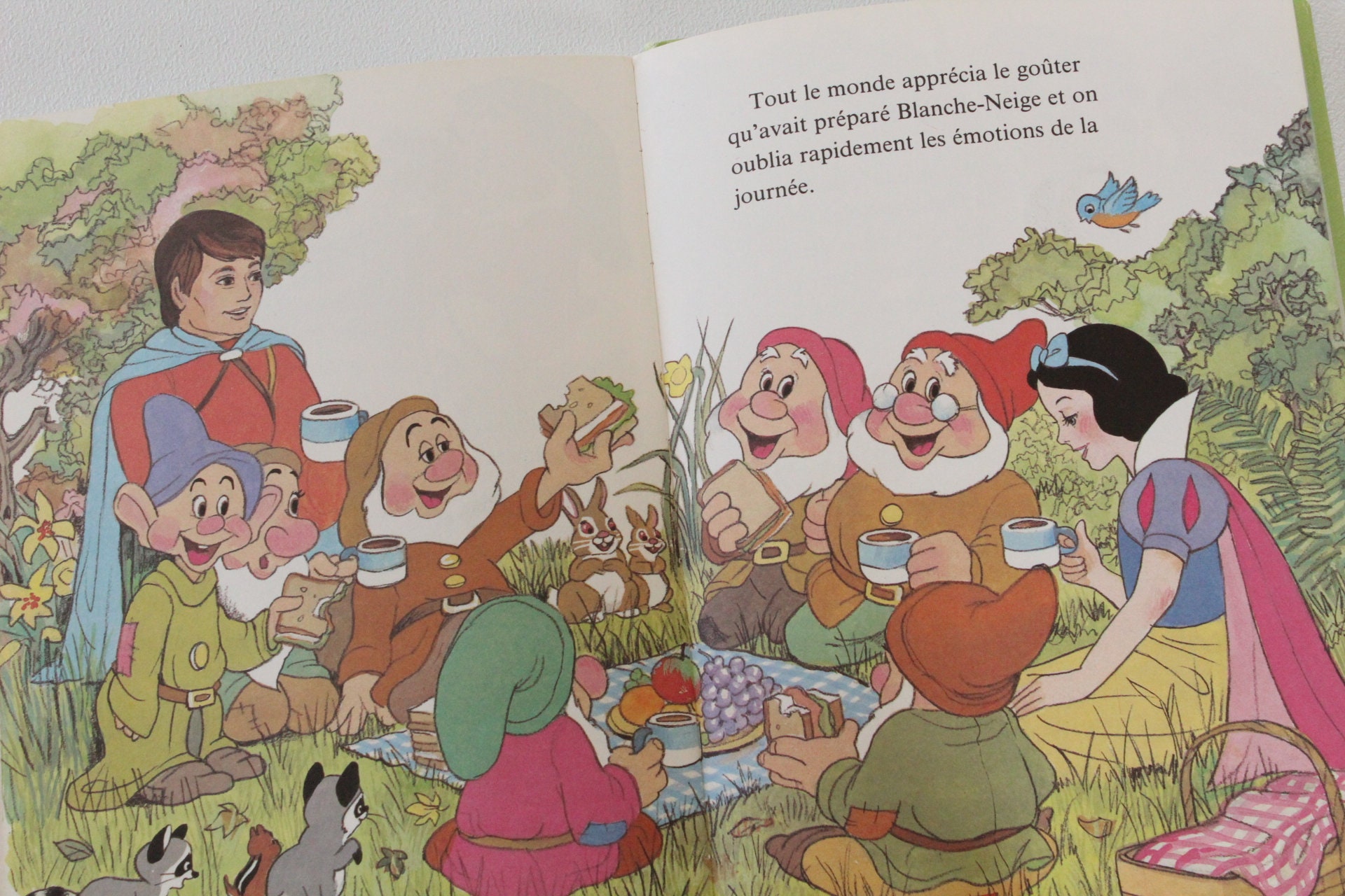 SNOW WHITE 3 Vintage FRENCH Walt Disney Books Édition Club | Etsy