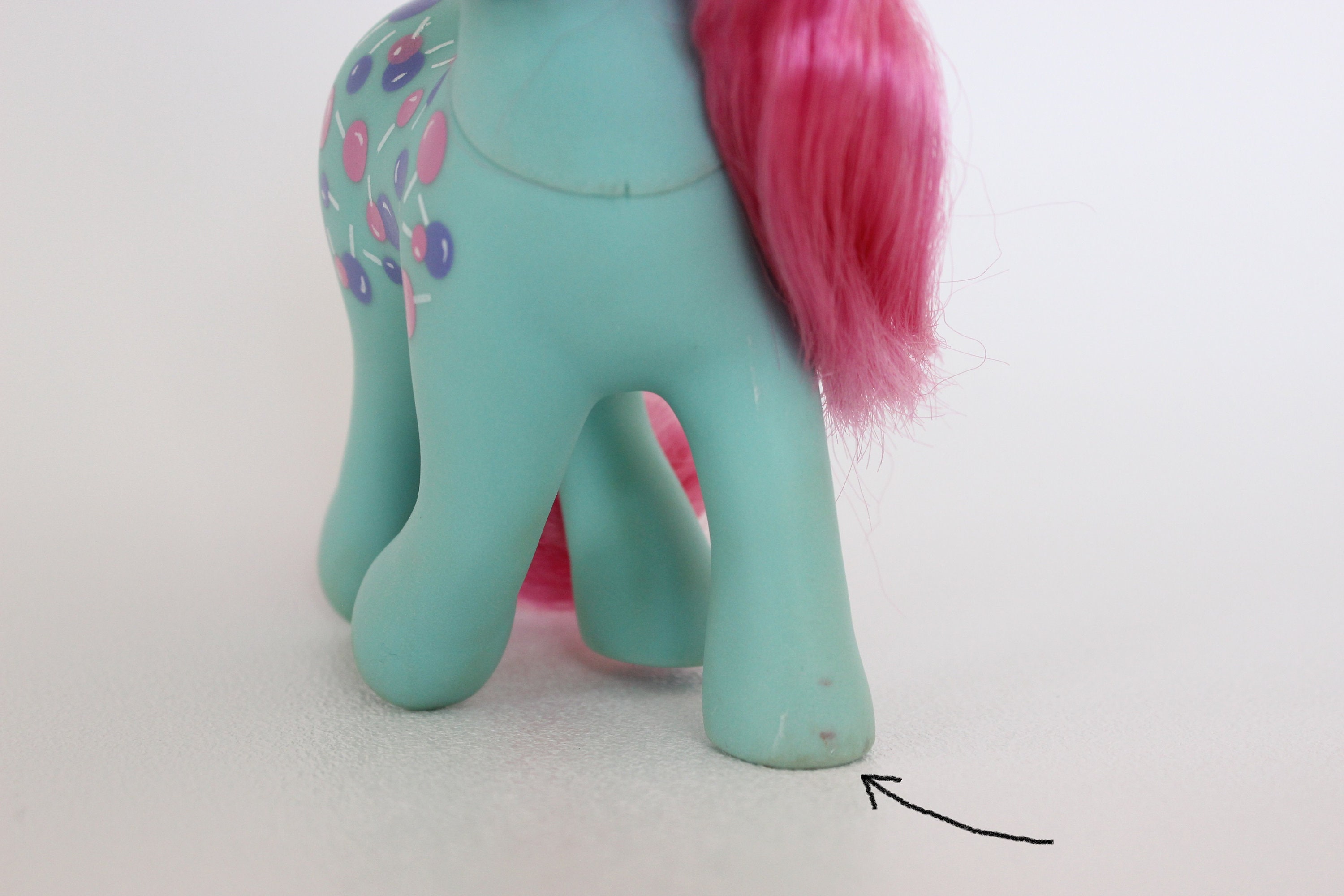 SWEET Tooth! Vintage "my Little Pony" G1, "twice as Fancy Pony", 1987 ...