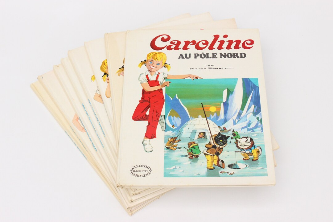 CAROLINE & Friends Vintage Large Format FRENCH Books by Pierre Probst ...