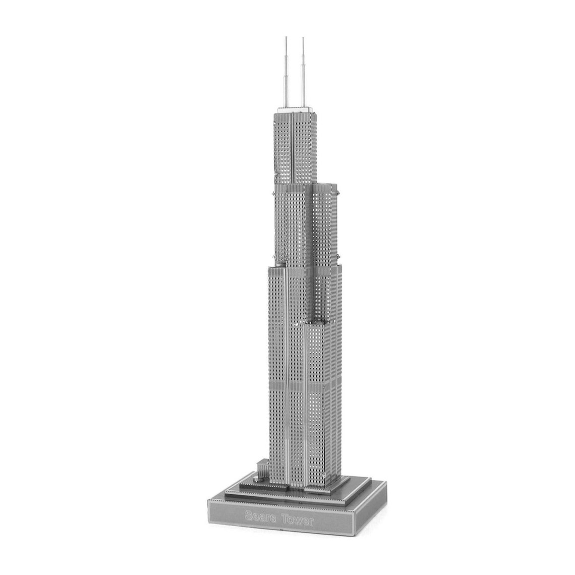 ICONX willis sears Tower 3D Metal Model Kit/puzzle ICX013 - Etsy
