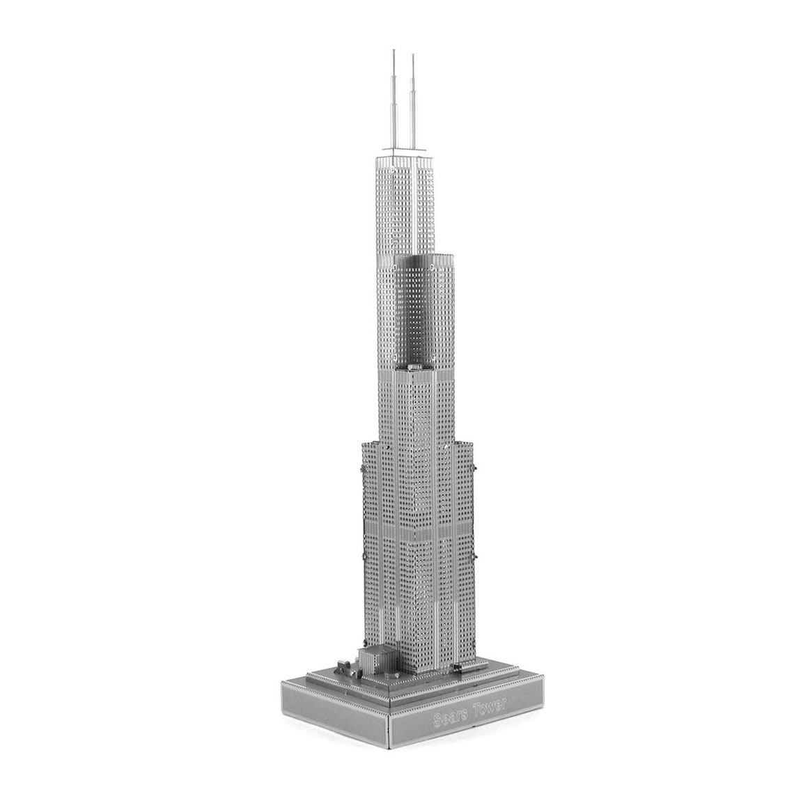 ICONX willis sears Tower 3D Metal Model Kit/puzzle ICX013 - Etsy