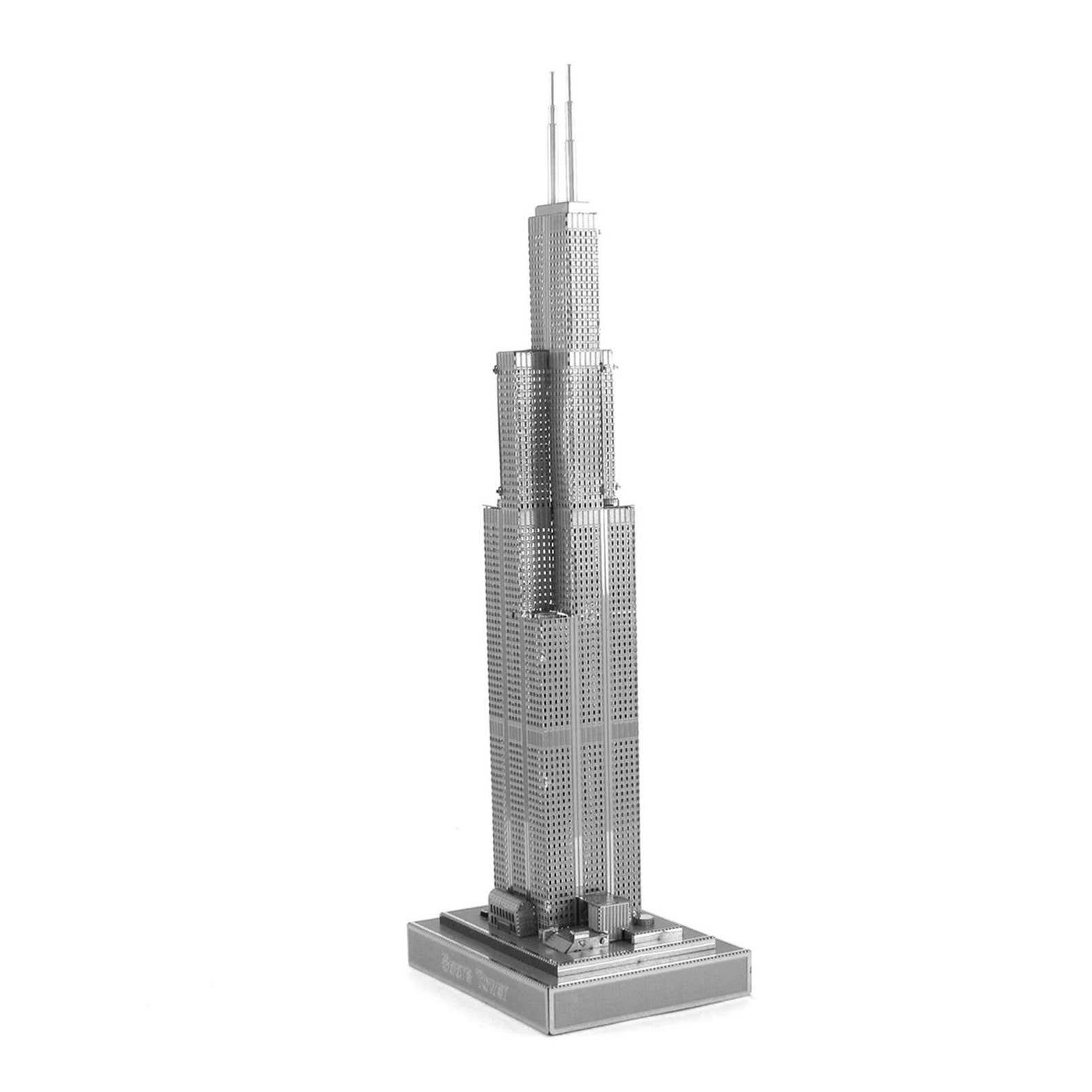 ICONX willis sears Tower 3D Metal Model Kit/puzzle ICX013 - Etsy