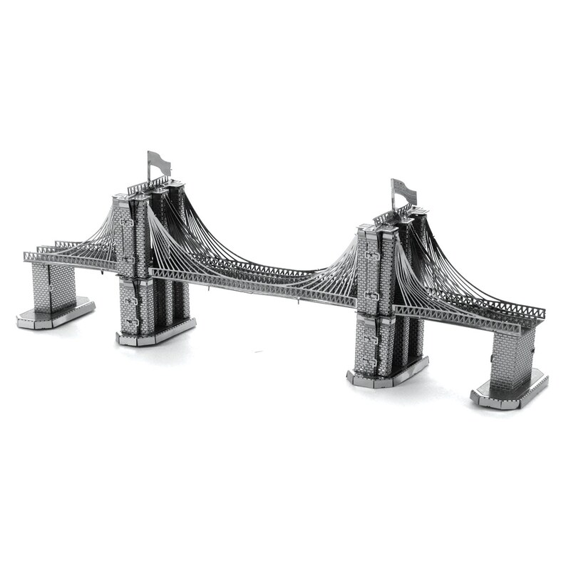 Metal Earth Brooklyn Bridge 3D Metal Model Kit/puzzle - Etsy