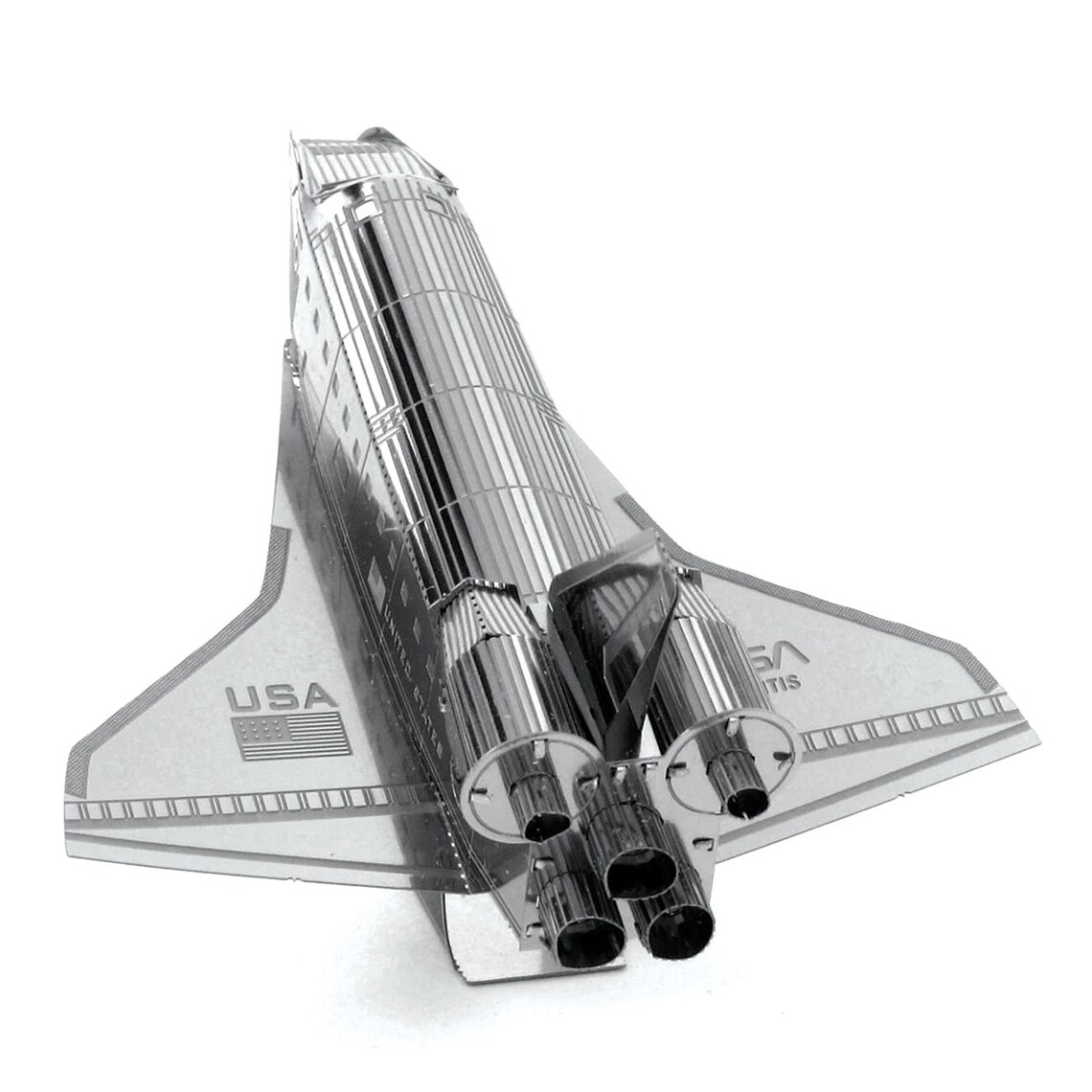 Metal Earth NASA Space Shuttle Atlantis 3D Metal Model Kit/puzzle ...