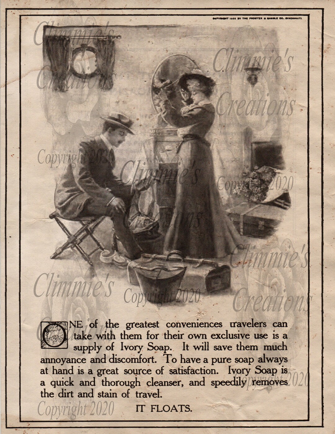 Vintage Victorian Ads Set 1 - Etsy