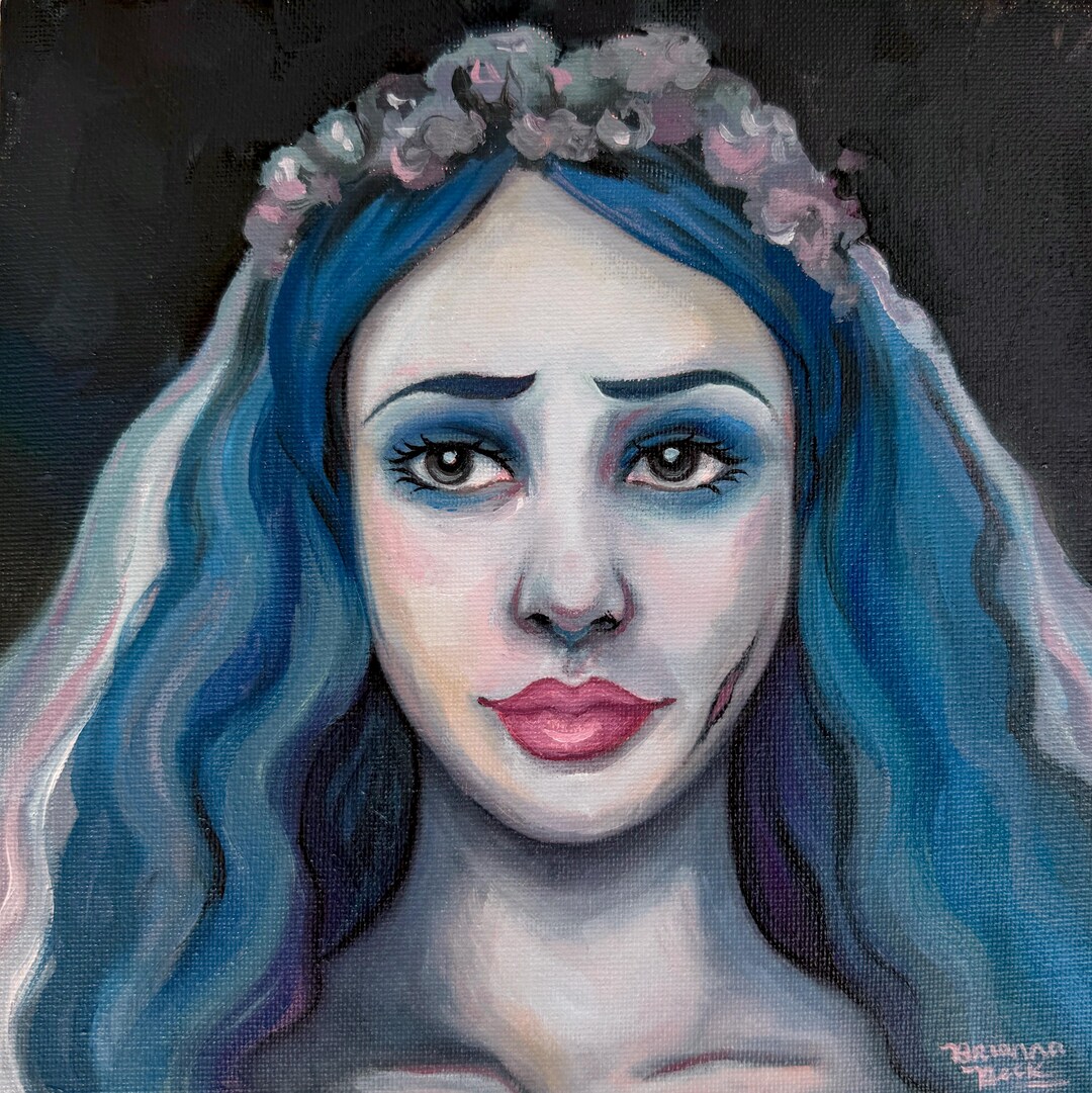 Emily (corpse Bride) Original Oil Painting - Etsy