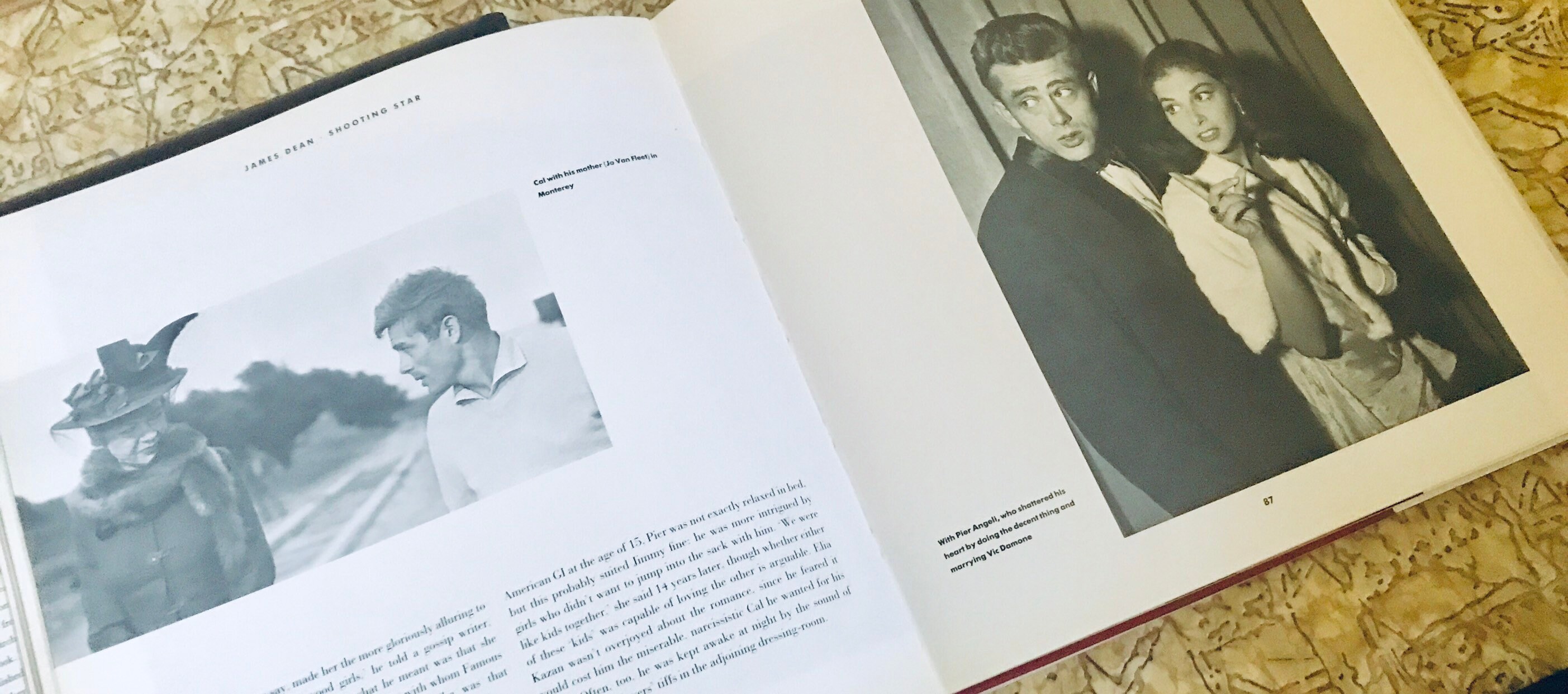 JAMES DEAN Shooting Star by Barney Hoskyns 1989 and Dean Movie Set ...