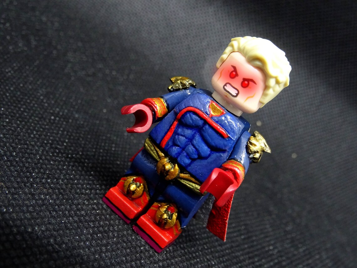 Homelander the Boys Lego Custom - Etsy