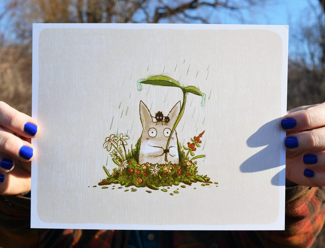 Little Forest Spirit - 8x10 - Art Print - Etsy