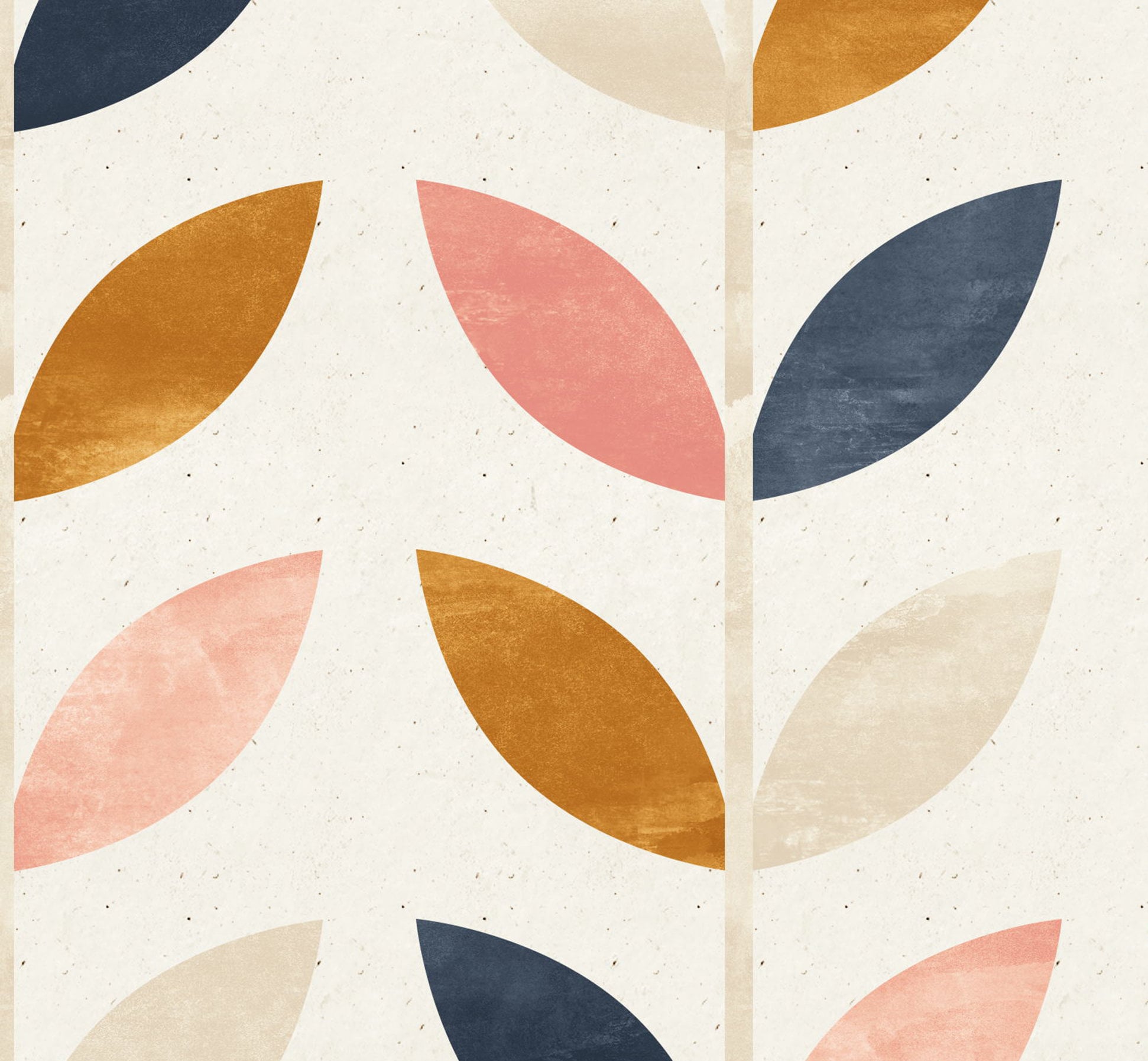 Removable Wallpaper Scandinavian Style Pattern Vintage Peel & | Etsy