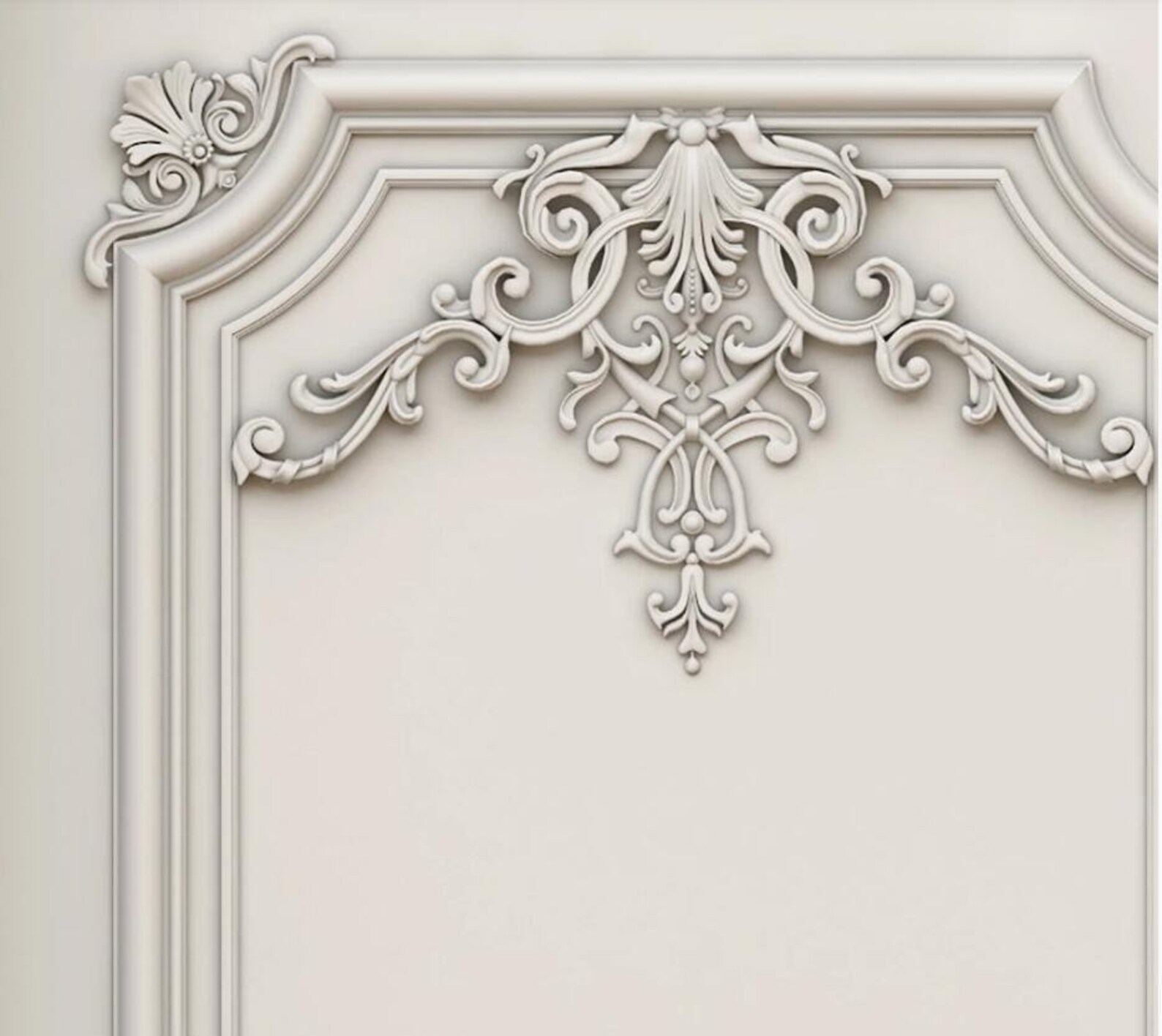3D White Plaster Line Removable Fabric Wallpaper Peel and Stick Wall ...