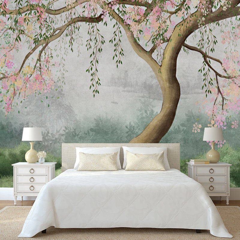Willow Wall Mural - Etsy