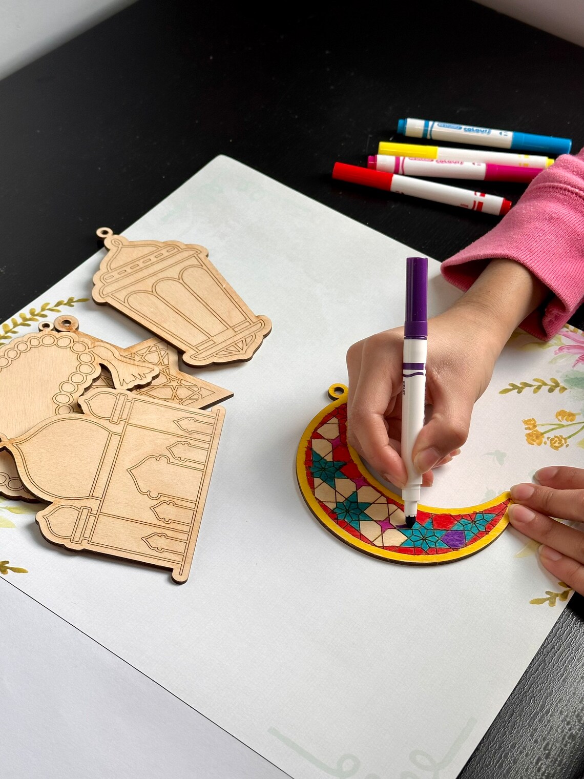 DIY Ramadan Colour Kit, Ramadan Ornaments, Kids Activity, Islamic Kids ...