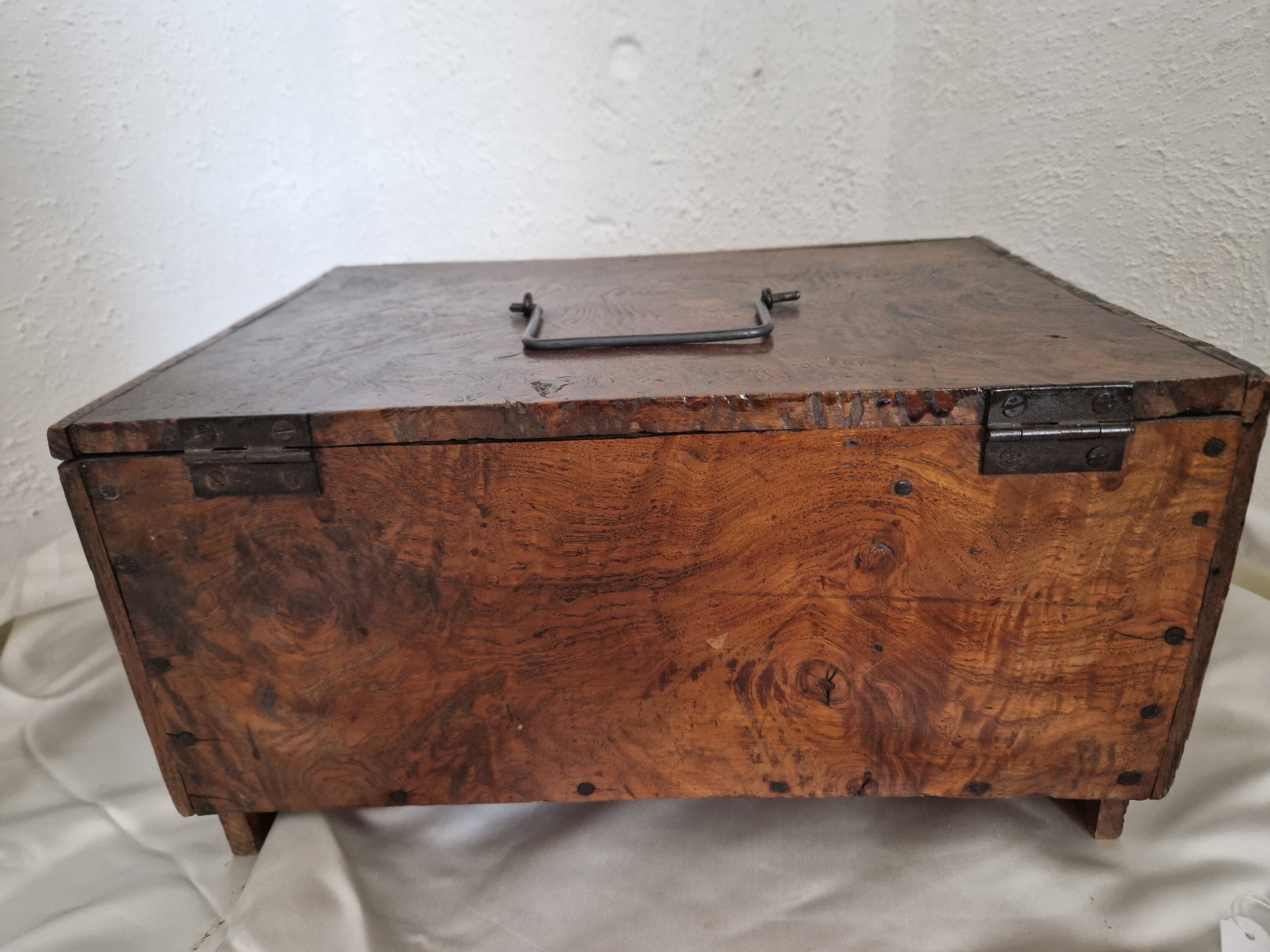 Burl Wood Document Box, 19th Century - Etsy