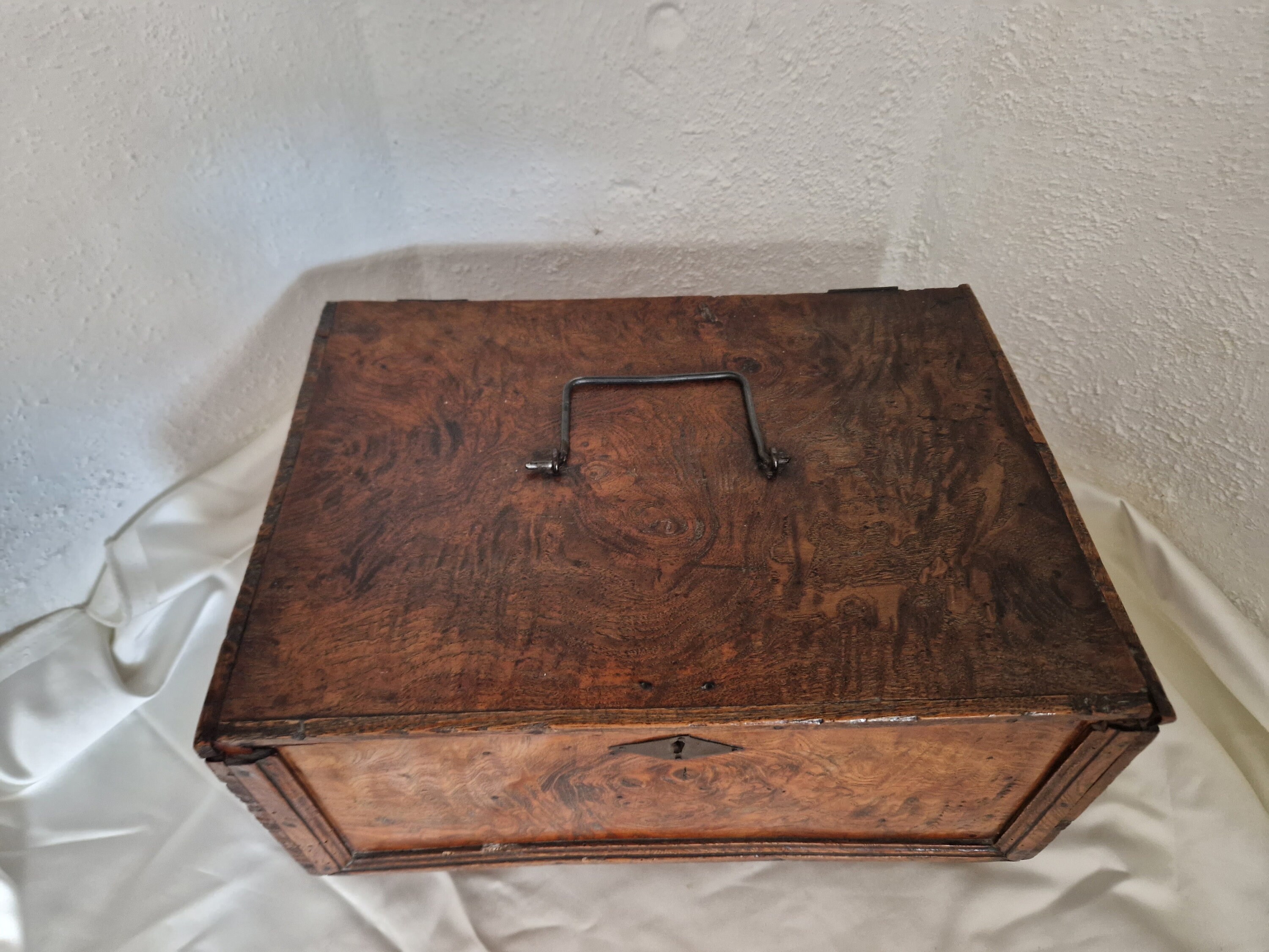 Burl Wood Document Box, 19th Century - Etsy