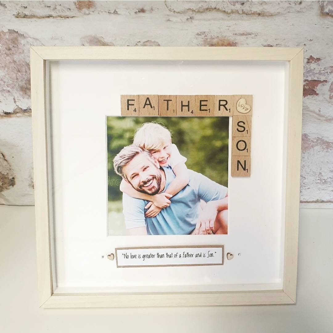 Father and Son Frame, Fathers Day Gifts, 1st Fathers Day, Father's Day ...