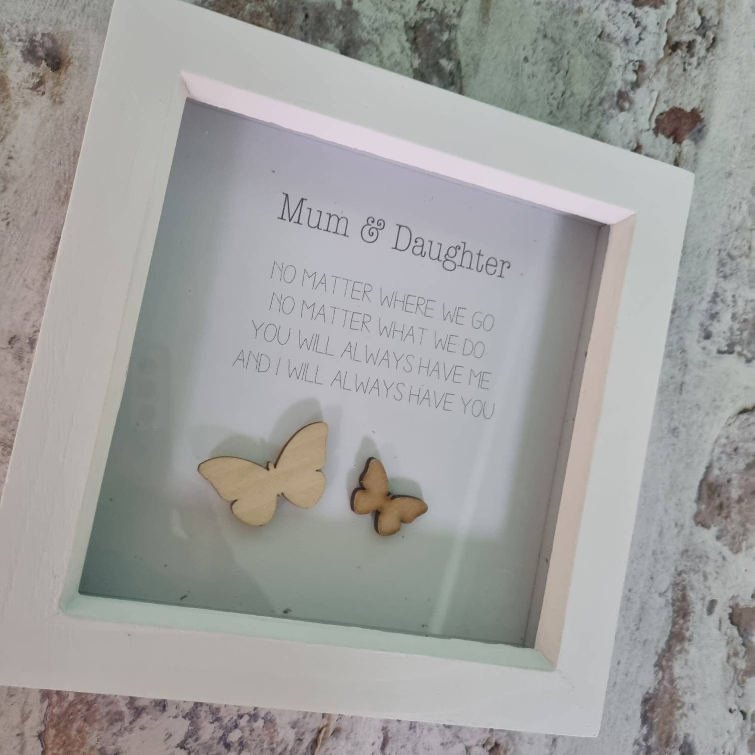 Mum and Daughter Mum Frame, Mum Frame, Mum Gift, Mother's Day Gift ...