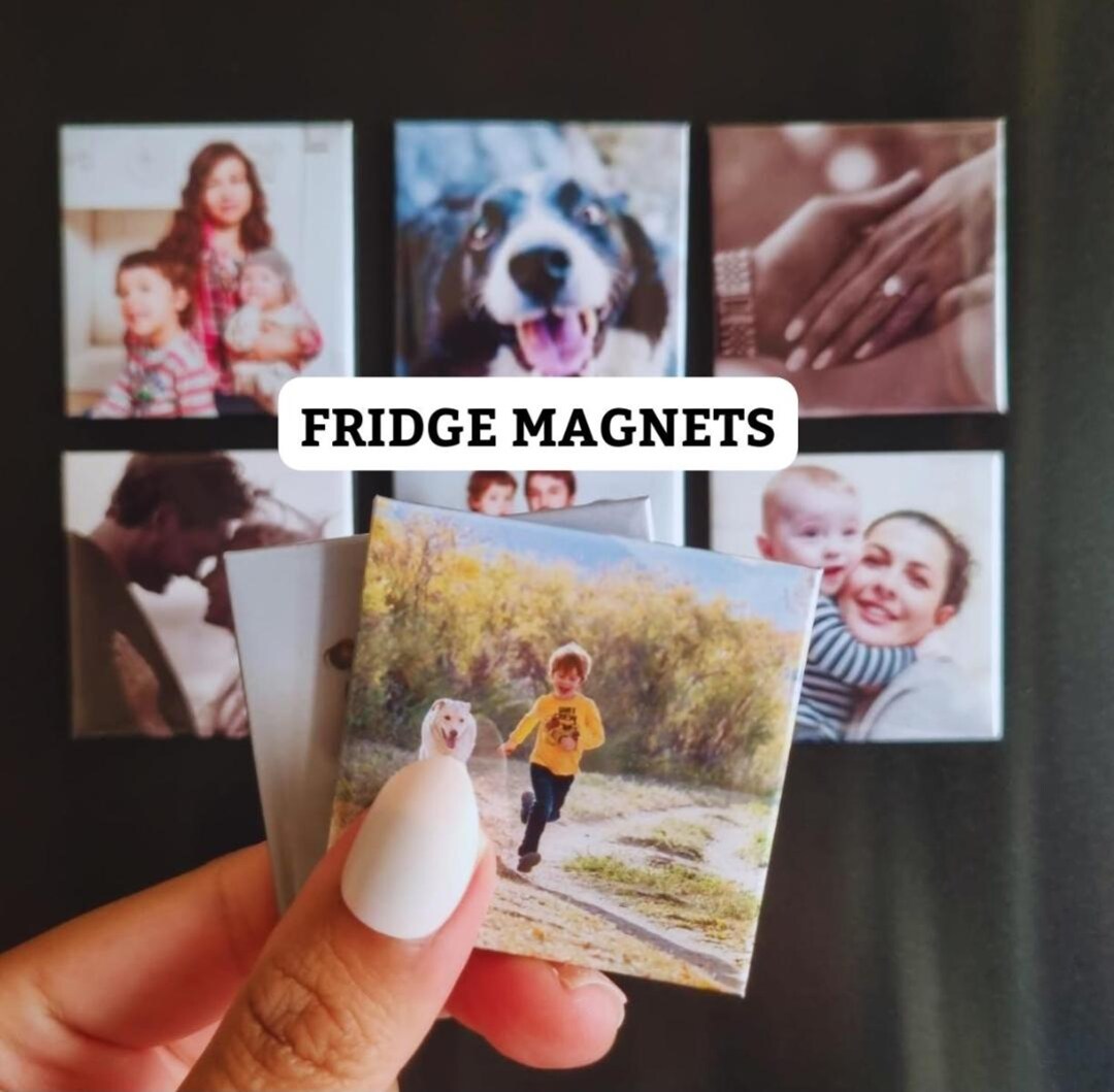 Fridge Magnets, Photo Fridge Magnets, Gift With Photo, Custom Magnets ...