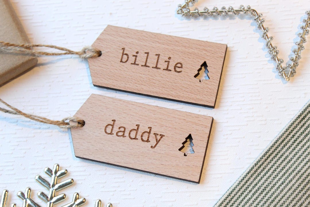 Christmas Name Tag, Name Tag, Present Name Tag, Christmas Gift Tag ...