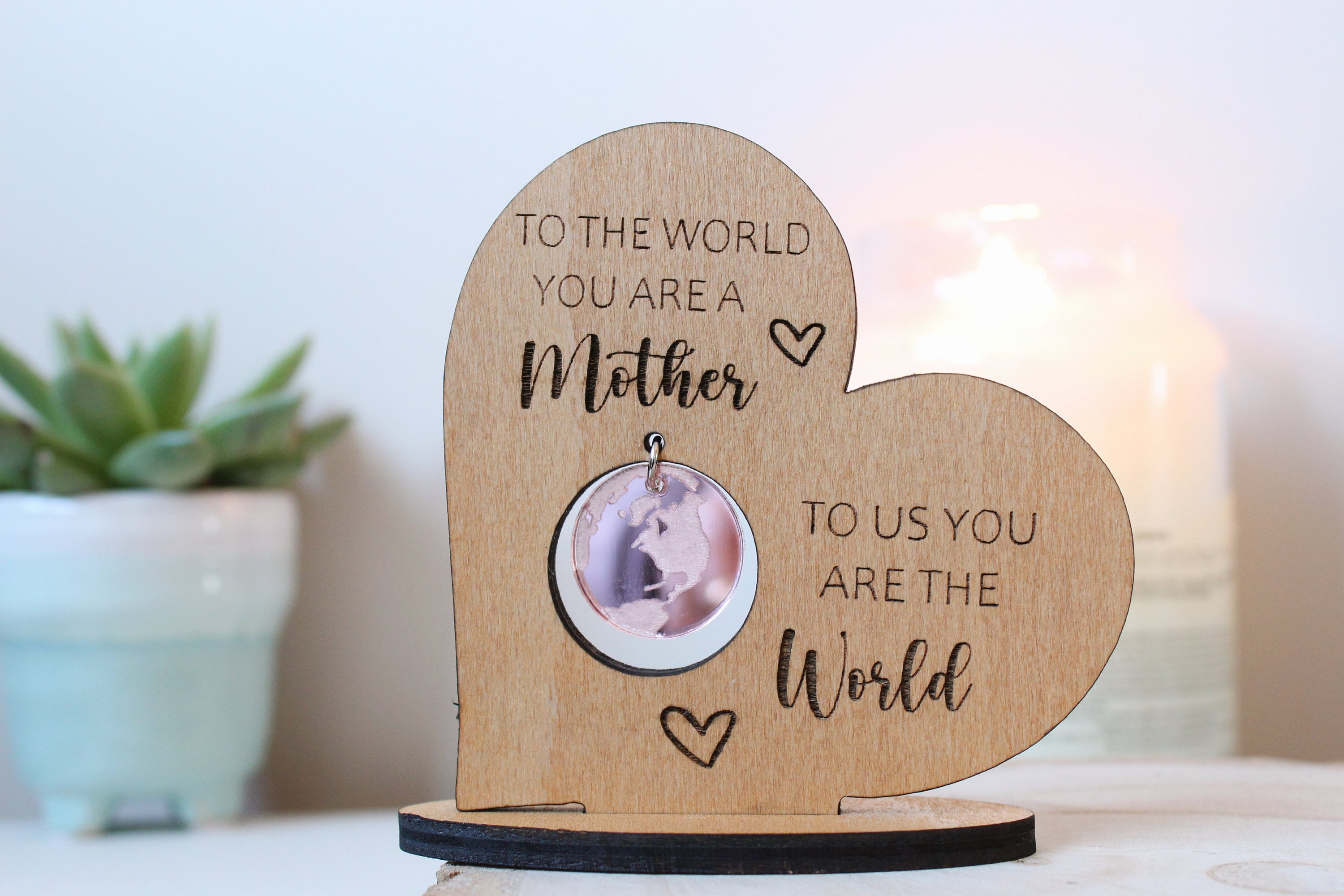 Personalised Mother's Day Gift, Unique Keepsake Mothers Day Gift ...