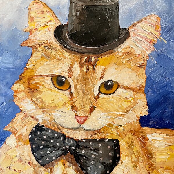 Cat Top Hat - Etsy