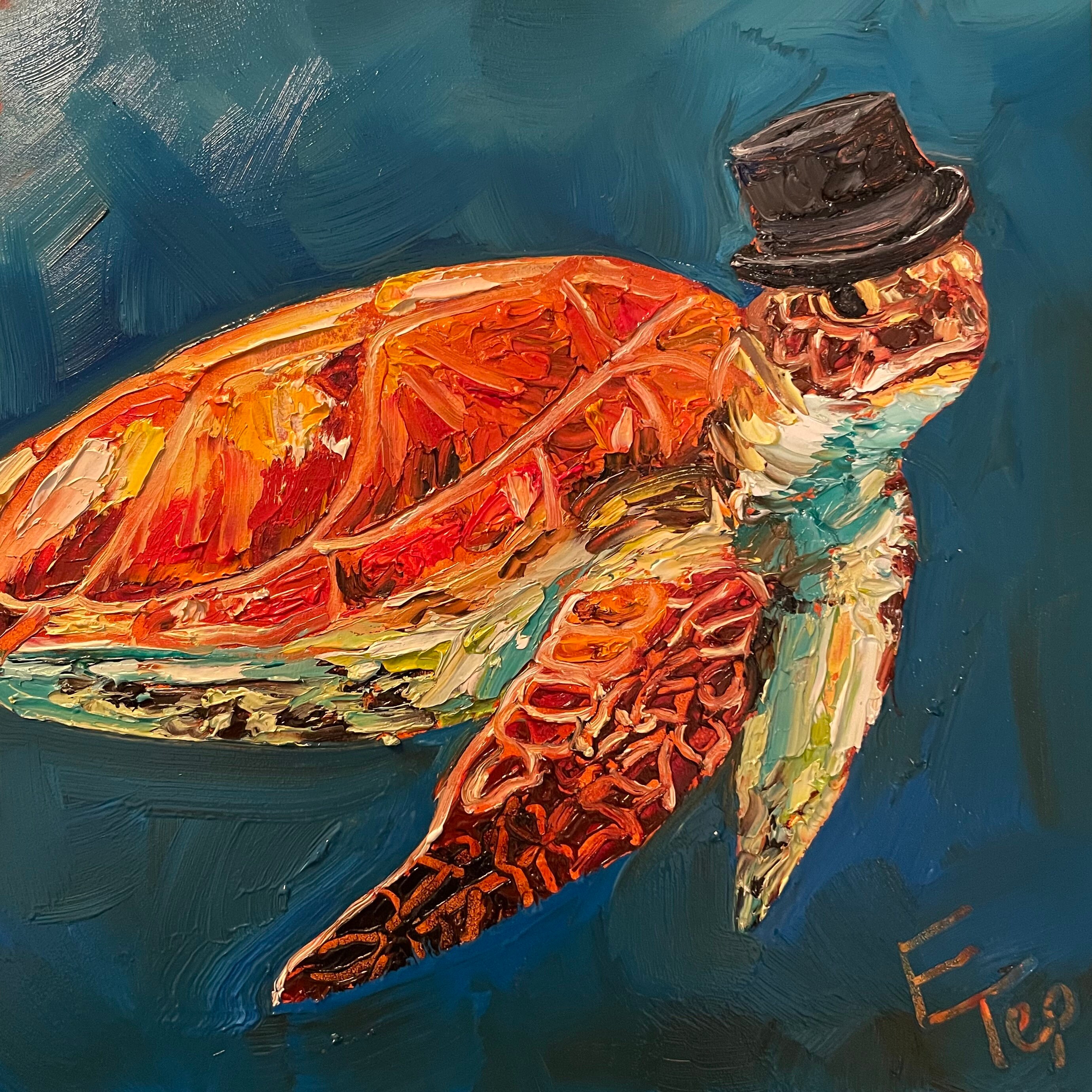 Turtles Wearing Hats